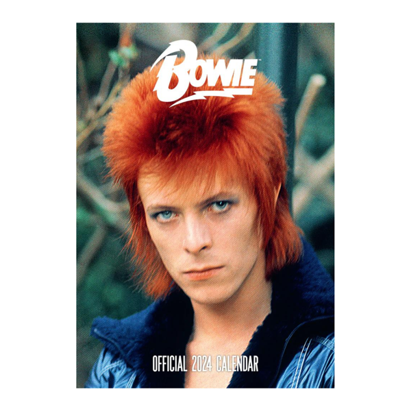David Bowie A3 2024 Calendar - David Bowie David Bowie A3 2024 Calendar - David Bowie