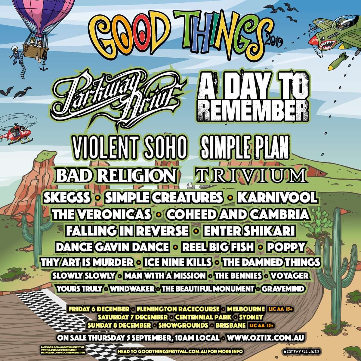 Good Things Festival - Australia - Enter Shikari Good Things Festival - Australia - Enter Shikari