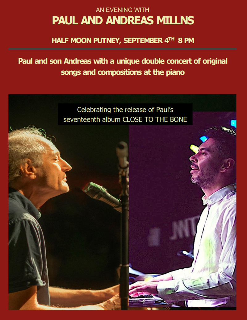 Paul and Andreas Millns in Concert at Half Moon - Putney, London on 04 ... Paul and Andreas Millns in Concert at Half Moon - Putney, London on 04 ...